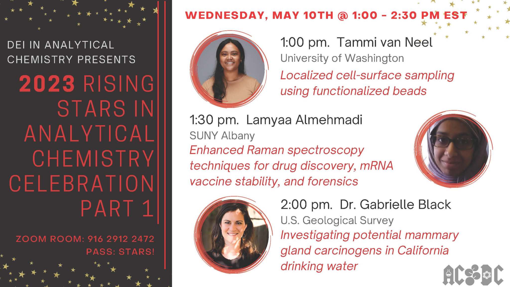 Congrats Rising Stars 2023!!! – DEI in Analytical Chemistry Slack